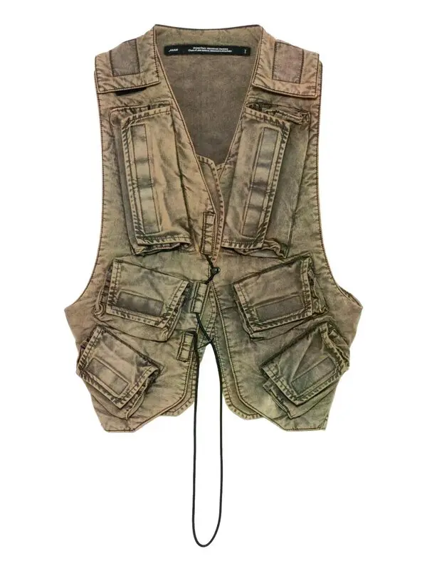 JULIUS Hellion Vest - Brown