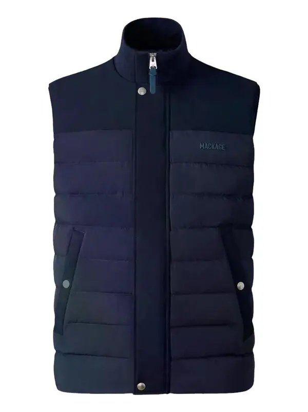 Mackage Quilted Gilet - Blue