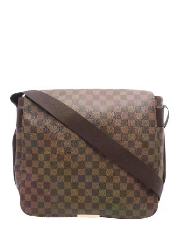 LOUIS VUITTON Damier Ebene Bastille Shoulder Bag - Brown