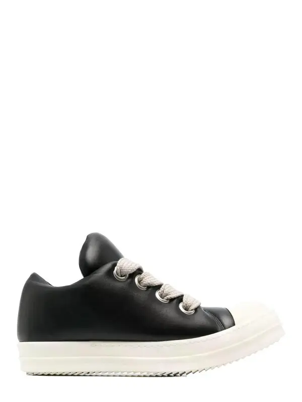 Rick Owens Jumbo Lace-up Padded Sneakers - Black