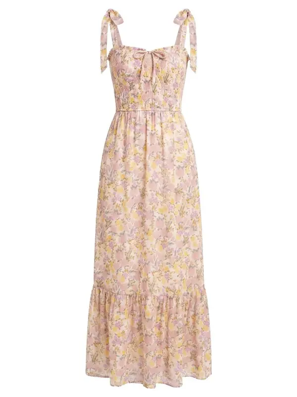 Yumi Kim Neva Maxi Dress In Laguna Breeze Blush - Pink