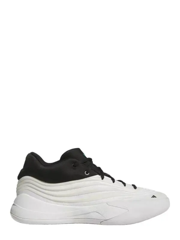 Adidas Dame Wave-effect Panelled Sneakers - Neutrals