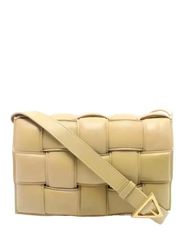 Bottega Veneta Nappa Intrecciato Padded Cassette Crossbody Bag - Brown