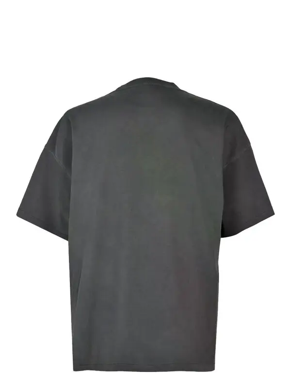 BREATH Rhinestone-embellished T-shirt - Grey