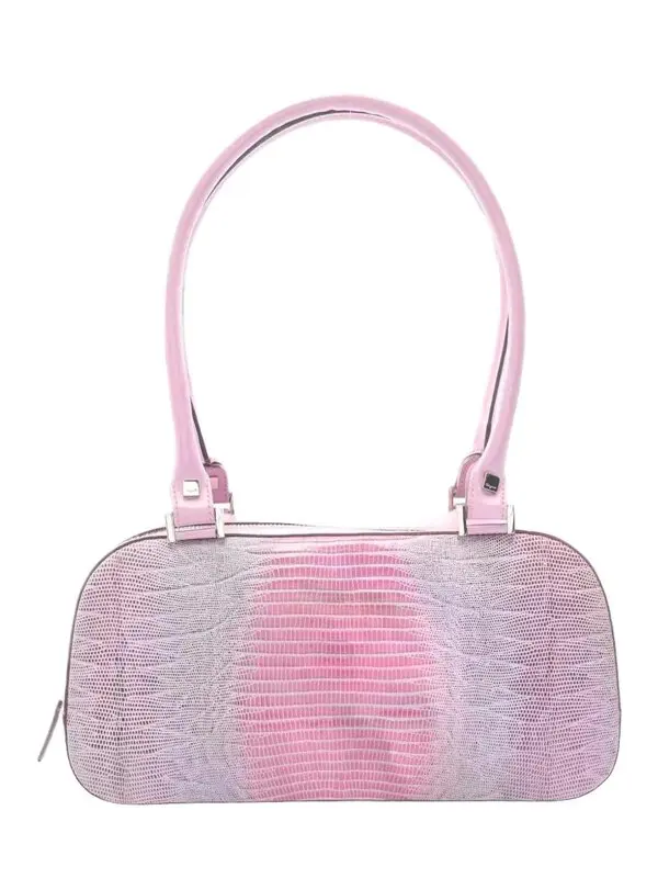 FERRAGAMO Lizard-embossed Handbag - Pink