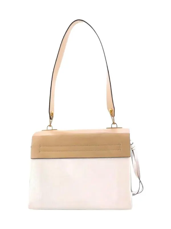 Valentino Garavani Vring Leather Small Shoulder Bag - Neutrals