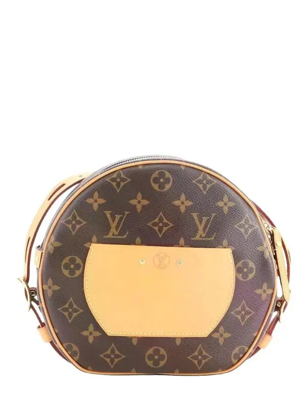 LOUIS VUITTON Boite Chapeau Souple Bag Monogram Canvas Mm Shoulder Bag - Brown