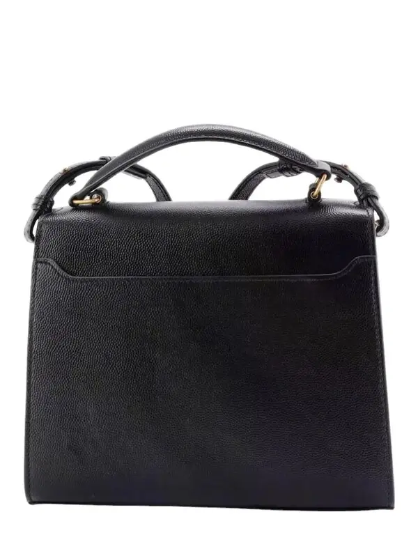Saint Laurent Cassandra Top Handle Bag Mini Shoulder Bag - Black