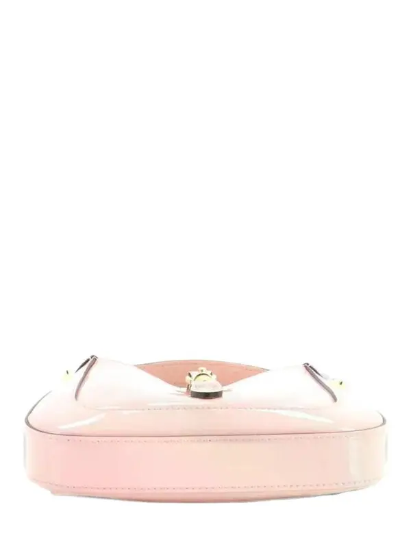 Gucci Jackie 1961 Chain Hobo Patent Mini Shoulder Bag - Pink