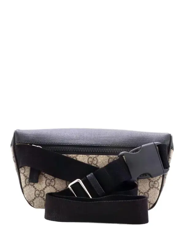 Gucci Gg Coated Canvas Medium Belt Bag - Brown