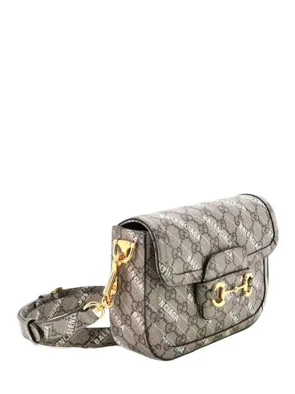 Gucci X Balenciaga The Hacker Project Mini Shoulder Bag - Brown