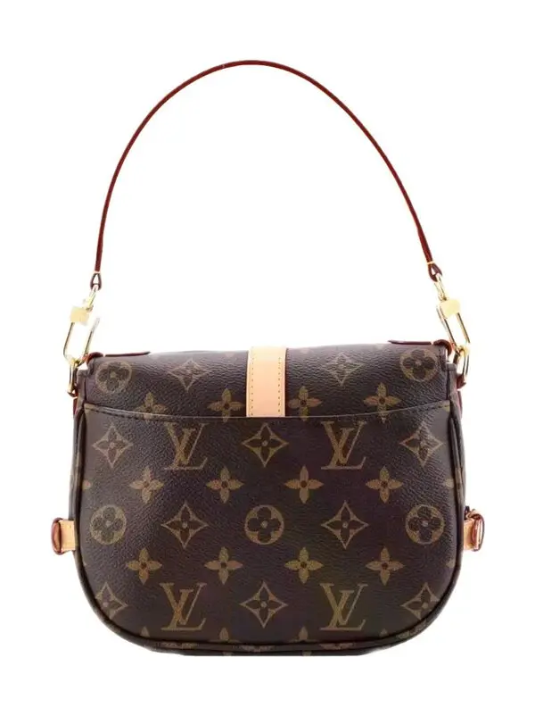 LOUIS VUITTON Saumur Monogram Canvas Bb Crossbody Bag - Brown
