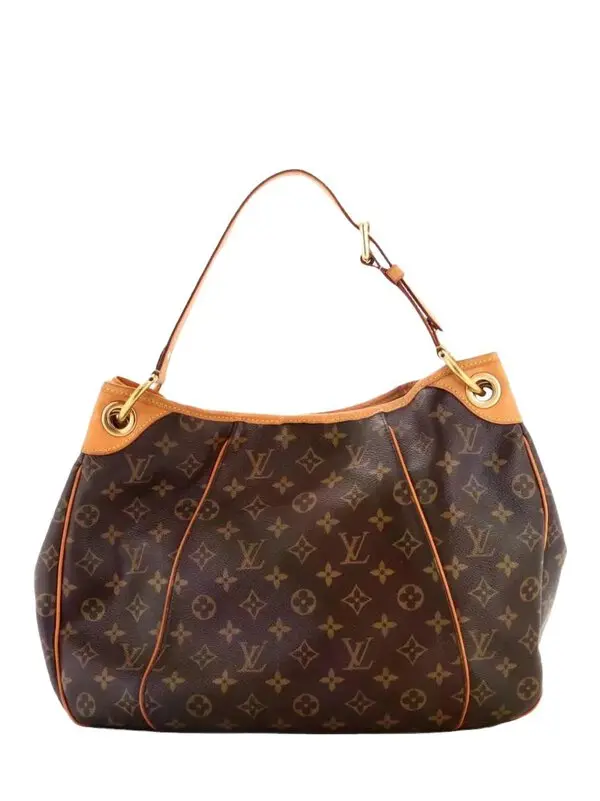 LOUIS VUITTON Galliera Handbag Monogram Canvas Pm Hobo Bag - Brown