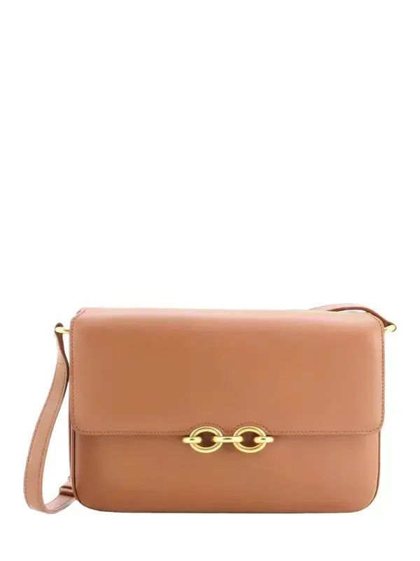 Saint Laurent Le Maillon Shoulder Bag - Brown