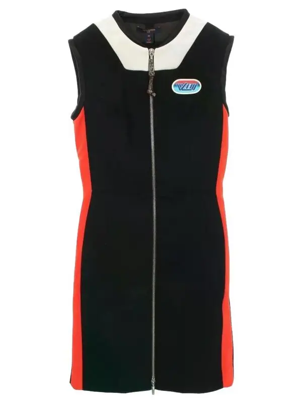 LOUIS VUITTON Sleeveless Biker Dress - Black