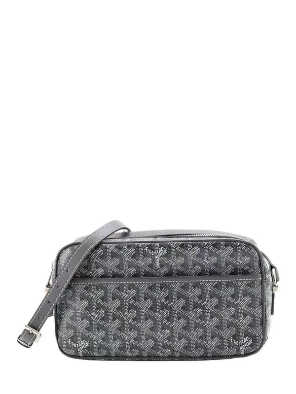 Goyard Cap Vert Bag Coated Canvas Crossbody Bag - Grey