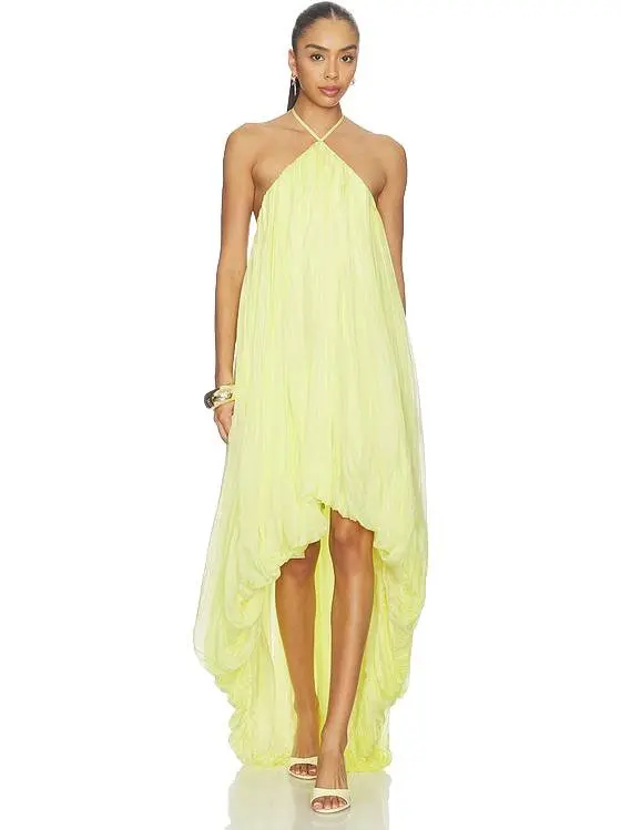 DEME BY GABRIELLA The Petunia Dress - Yellow