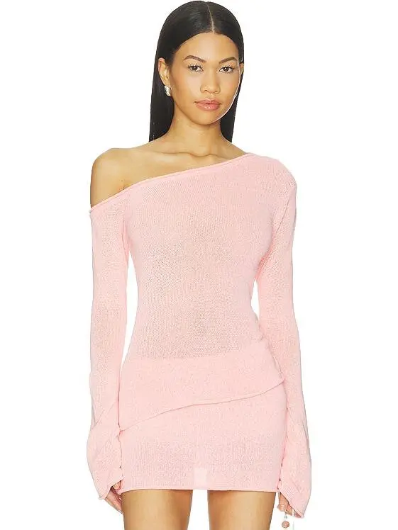 LOVERS AND FRIENDS Adilen Off The Shoulder Top - Pink