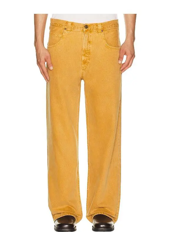 AGOLDE Grover Jean - Yellow