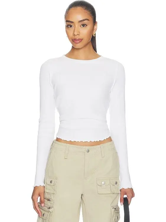 Free People X We The Free Long Sleeve Tee - White