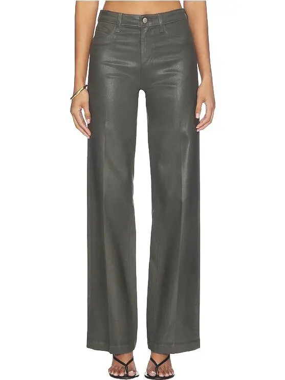 L'Agence Scottie Wide Leg Pant - Olive
