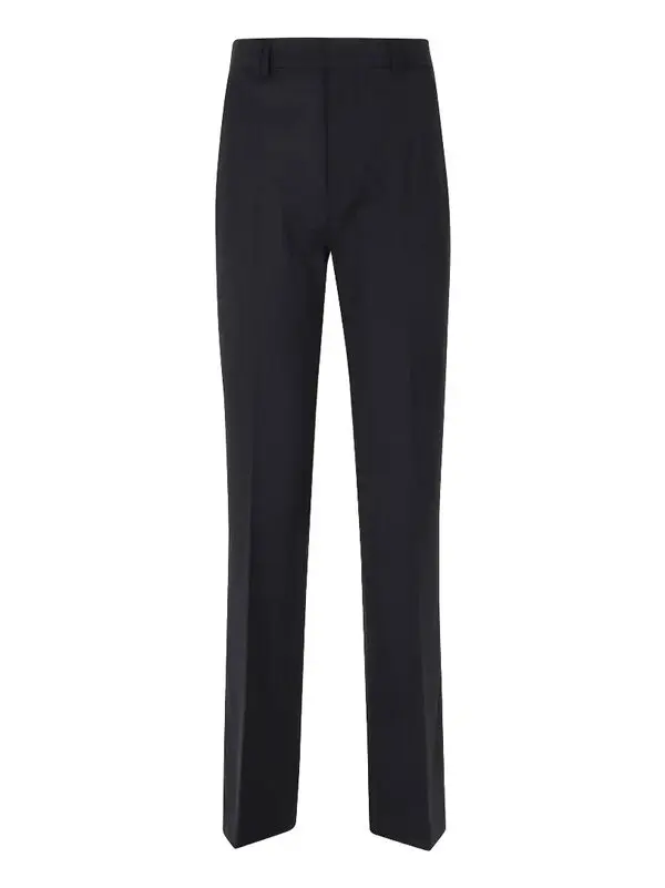 Seventy Pressed-crease Straight-leg Trousers - Blue