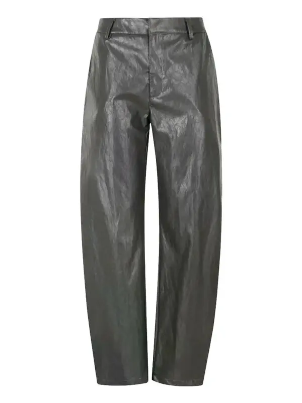 Federica Tosi Crinkled Effect Trousers - Grey