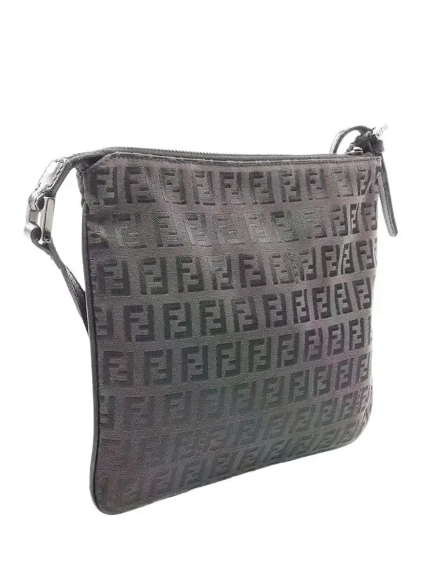 Fendi Zucchino Shoulder Bag - Brown