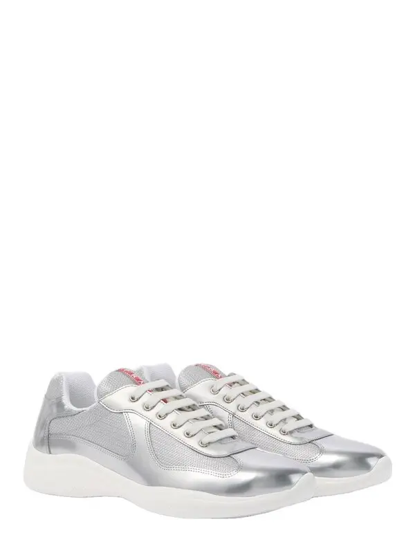 Prada America's Cup Sneakers - Silver
