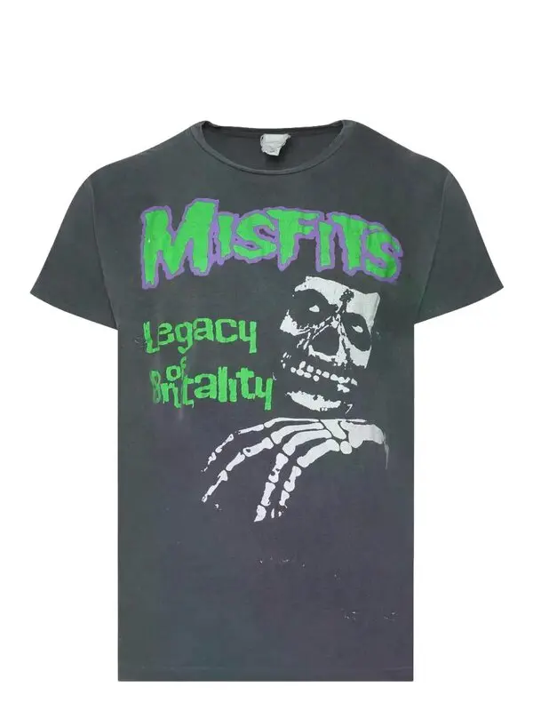 MadeWorn The Misfits Graphic-print T-shirt - Grey