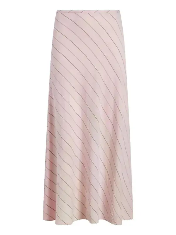 Proenza Schouler White Label Gina A-line Midi Skirt - Pink