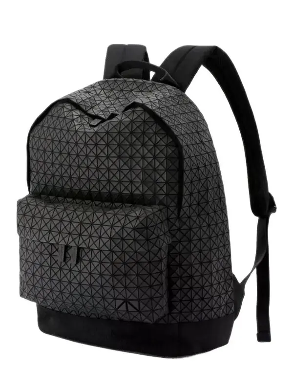 Issey Miyake Geometric Panelled Backpack - Black