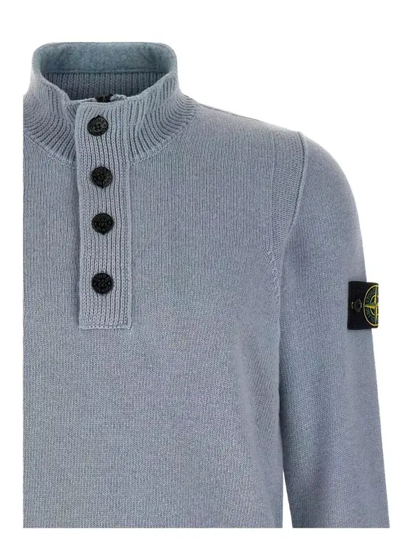 Stone Island Full Rib Cotton Bouclé Hooded Zip-up Jumper - Grey