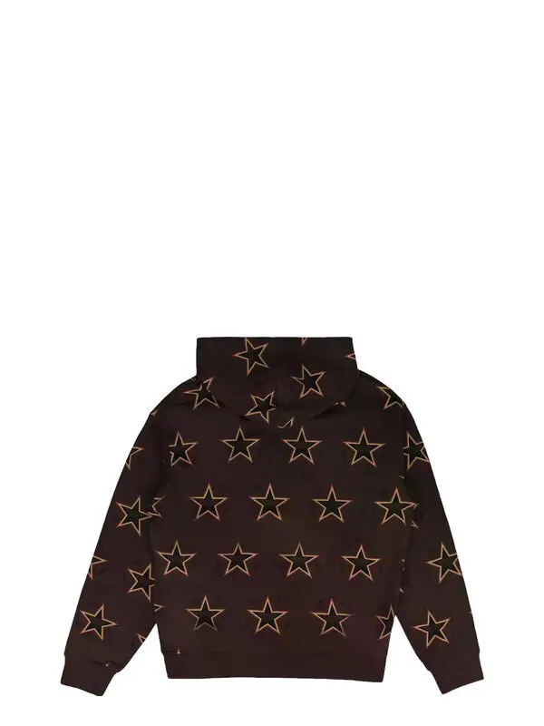 DENIM TEARS Every Tear Is A Star Printed Hoodie - Brown