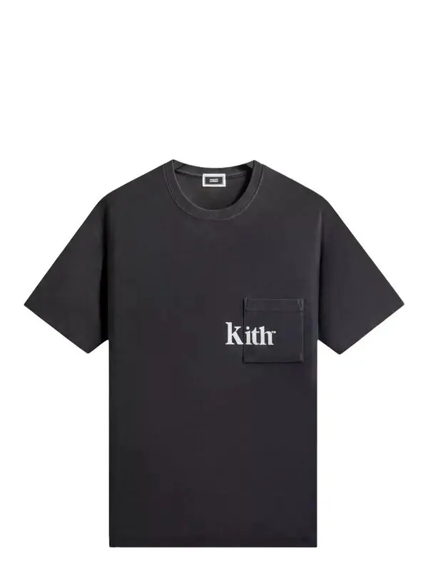 Kith Quinn Logo-print T-shirt - Black
