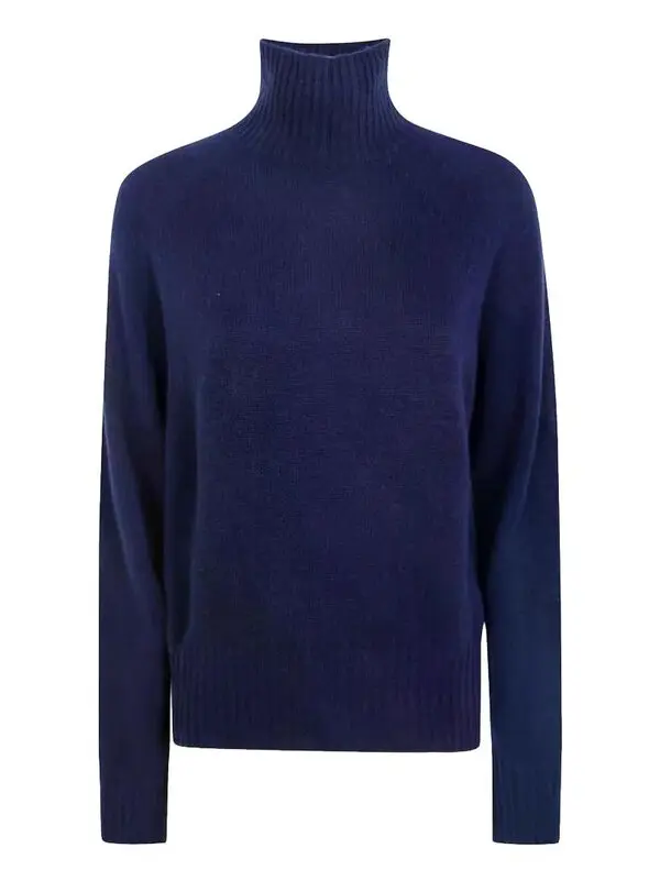 Seventy Roll-neck Cashmere Sweater - Blue