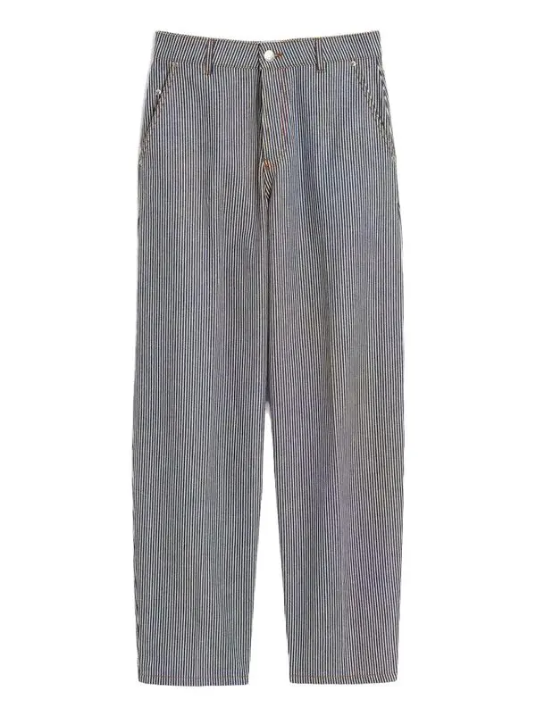 AMI Paris Cotton Balloon Fit Jeans - Blue