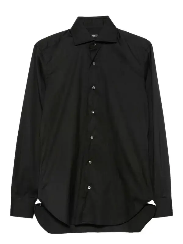 BARBA NAPOLI Long-sleeve Shirt - Black
