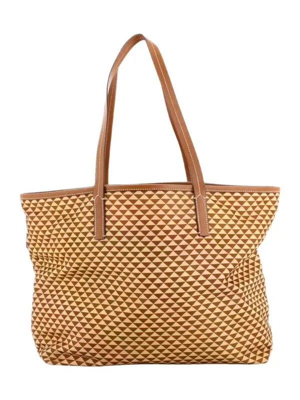Prada Open Re-nylon Medium Tote Bag - Brown