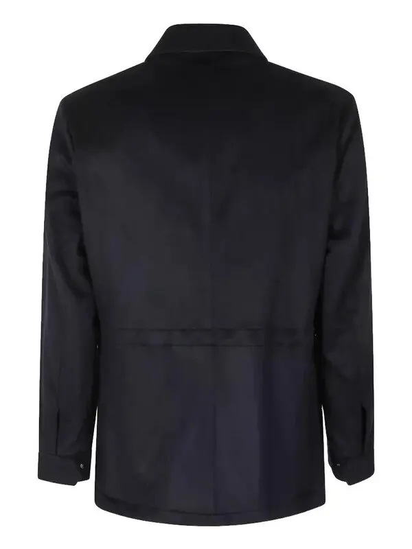 KIRED Saharan Flap-pocket Military Jacket - Blue