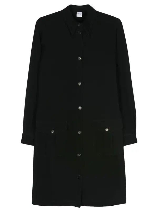 Aspesi Cady Midi Dress - Black