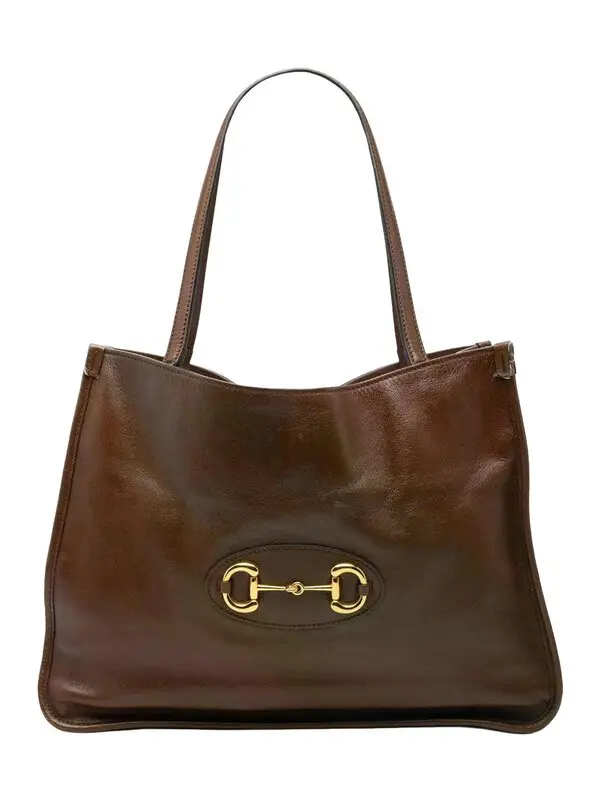 Gucci Horsebit 1955 Tote Bag - Brown