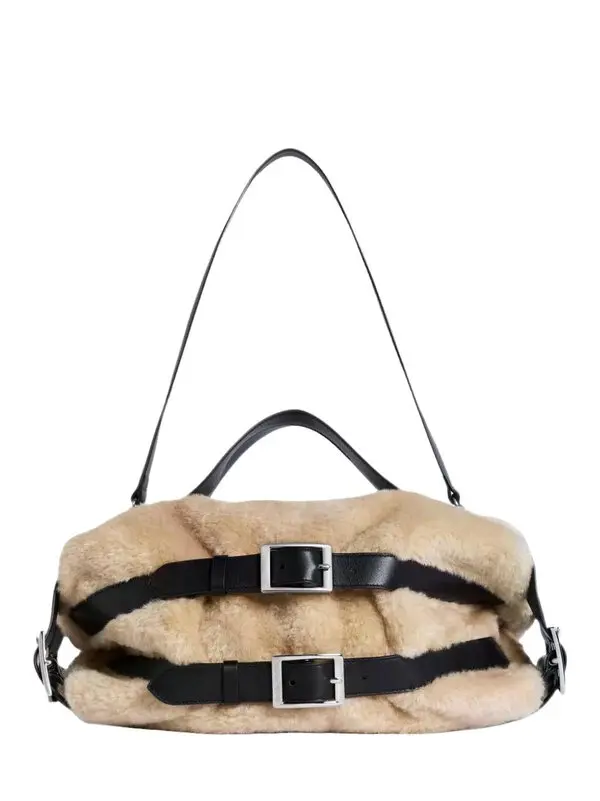 Simone Rocha Buckle-detail Shoulder Bag - Neutrals