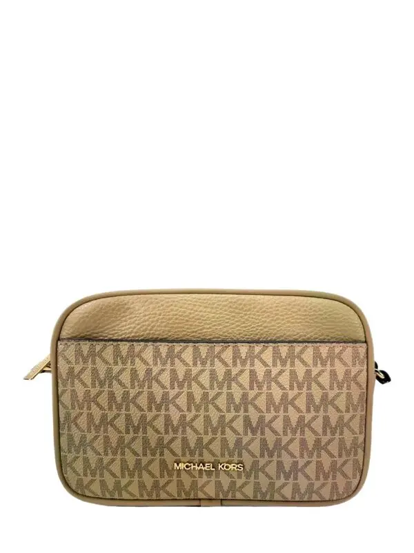 Michael Kors Logo Print Cross Body Bag - Neutrals