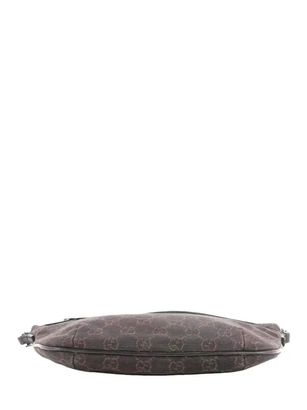 Gucci Gg Canvas Pochette Shoulder Bag - Brown
