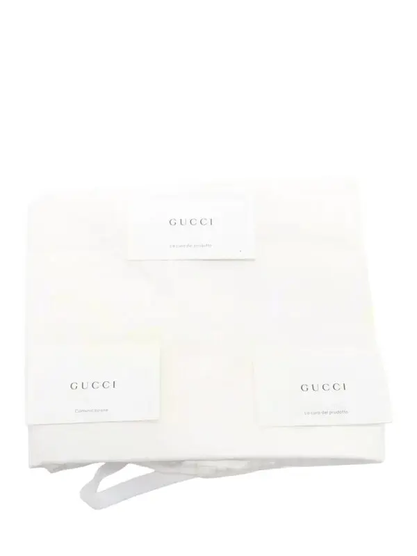 Gucci Gg Supreme Clutch Bag - Black