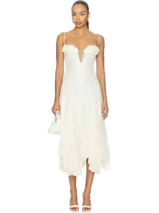 MIRROR PALAIS Valentina Dress - Yellow