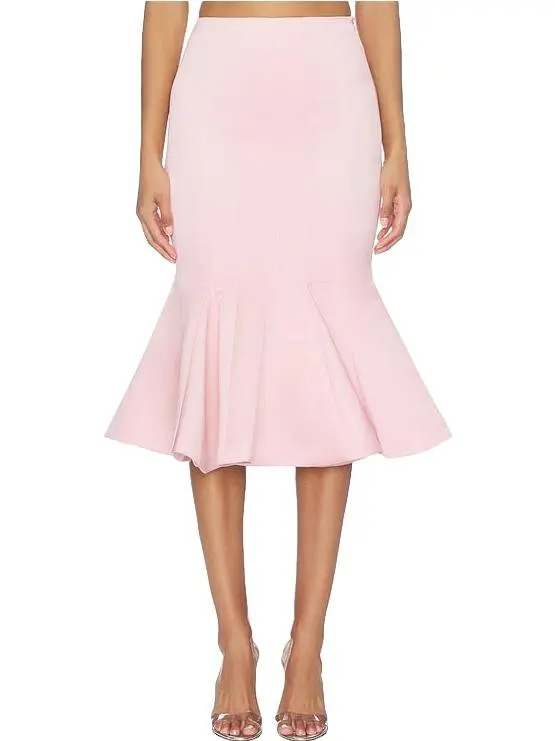 Prabal Gurung Seamed Trumpet Skirt - Pink