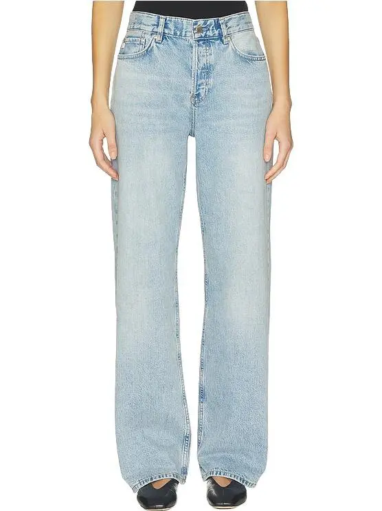 Ag Billie Straight Leg Jean - Blue