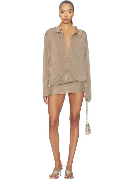 AYA MUSE Solin Dress - Brown